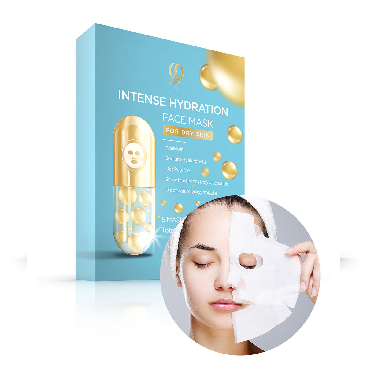 Intense Hydration Face Mask 1 x 5pcs – Official PhiShop USA